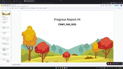 Progress Report #4 Final - OSU MediaSpace