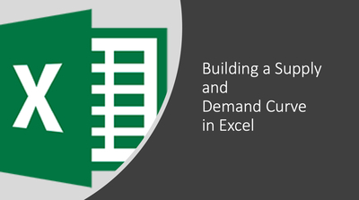 Creating a Supply and Demand Diagram in Excel - Edutube