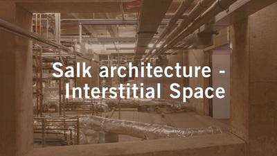Salk architecture - Interstitial Space - Salk Institute