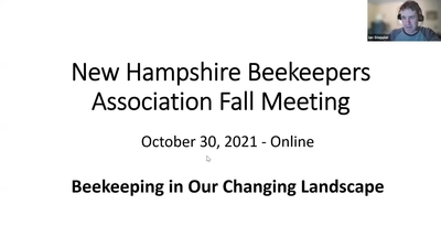 Ian Steppler hosted by NH Beekeepers - UNH Media