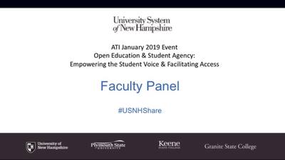 faculty panel - UNH Media