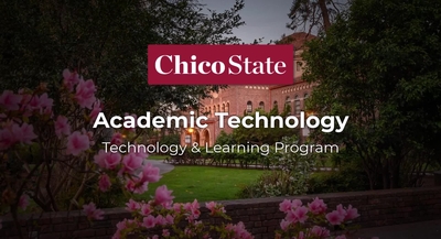 Use the Chico State Template - CSU Chico Media