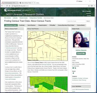 Maps in Social Explorer - MSU MediaSpace