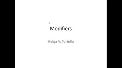 Modifiers 2024 - MSU MediaSpace