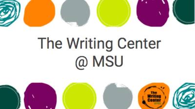 20FS_Introduction to Writing Center_Short Video - MSU MediaSpace
