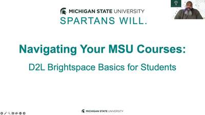 Navigating Your MSU Courses: D2L Brightspace Basics for Students - MSU ...