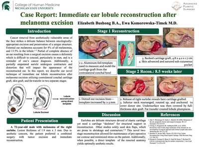 Case Report: Immediate Ear Lobule Reconstruction After Melanoma ...