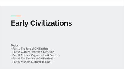 GEO151: Introduction to Early Civilizations - MSU MediaSpace