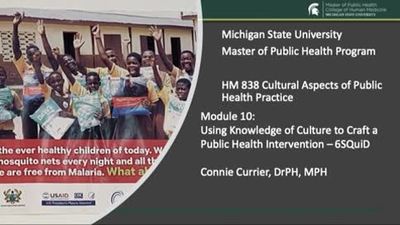 HM 838 Module 10 6SQuID - Steps in Public Health Intervention ...