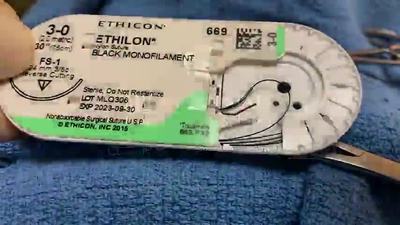 VM 580-Skin tissue apposition using a simple interrupted suture - MSU ...