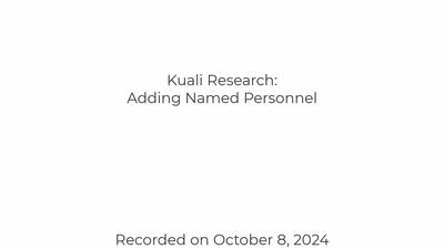 KR_Adding Named Personnel - MSU MediaSpace